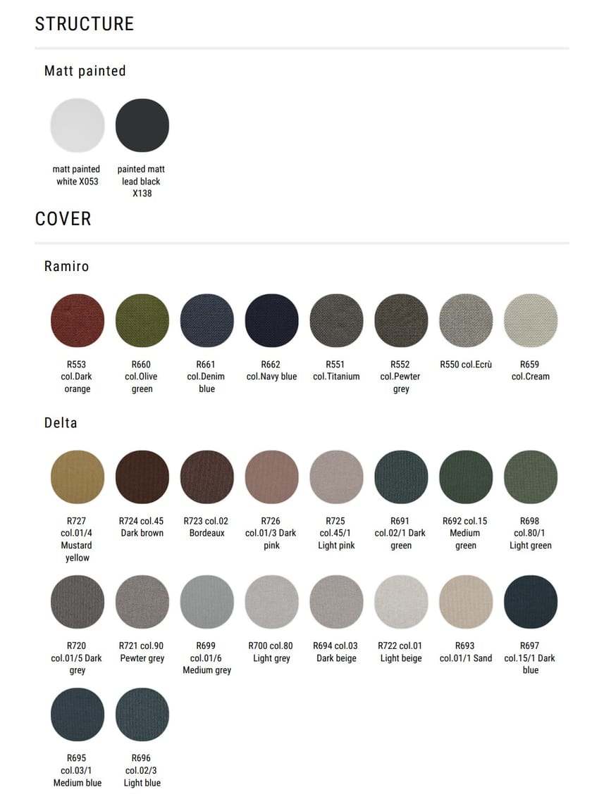 COSY Modular fabric garden sofa By MDF Italia | design Francesco Rota