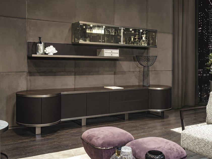 COURBET | Wall shelf By Longhi design Giuseppe Viganò