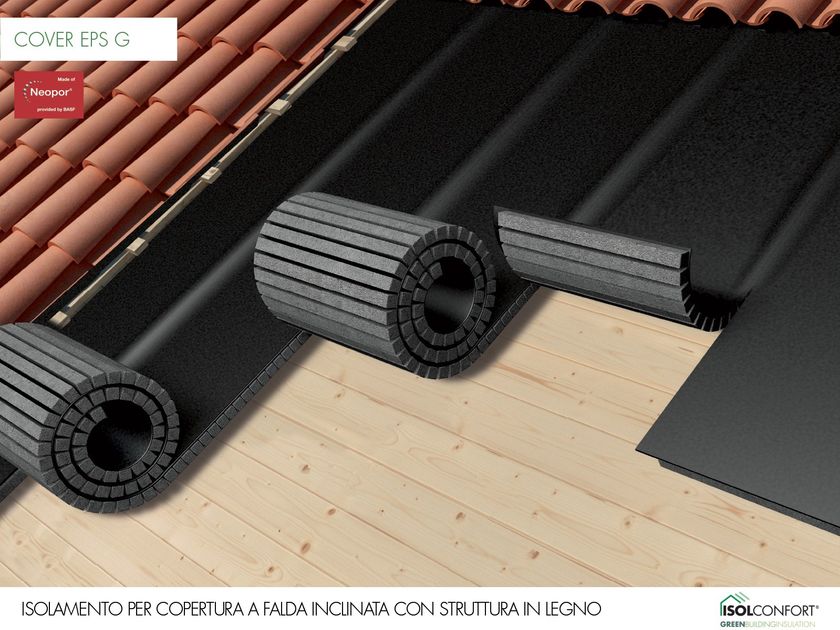 Neopor® thermal insulation panel COVER EPS G By Isolconfort