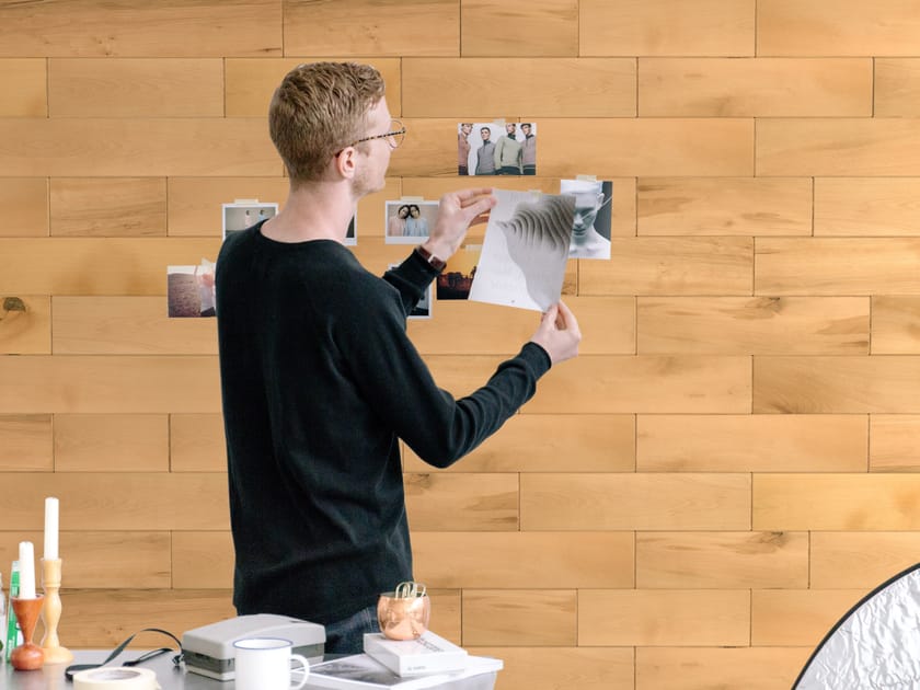 CRAFTWAND® | Beech Partition wall By CRAFTWAND