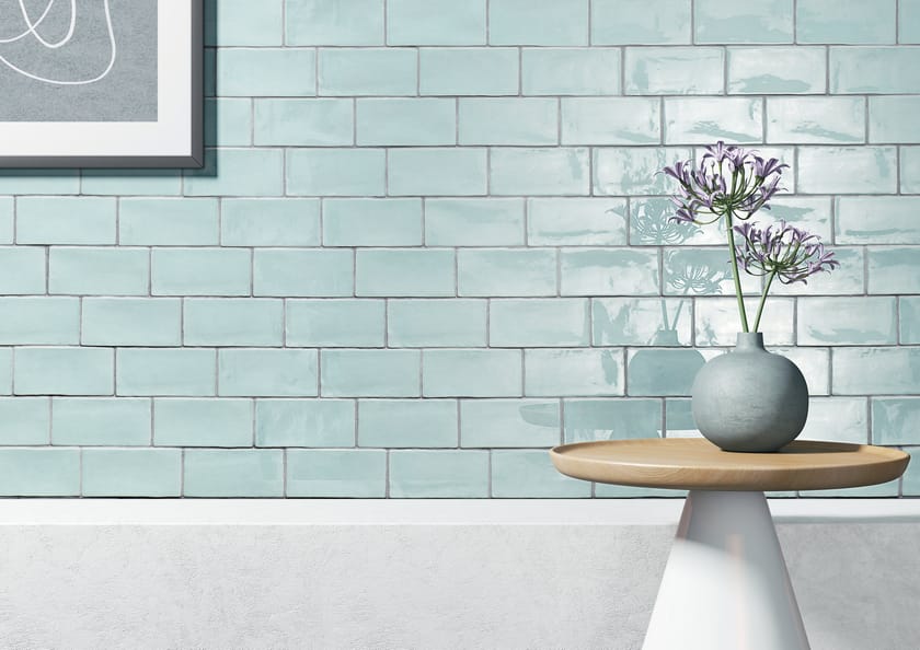 White-paste wall tiles CRAZED By Harmony