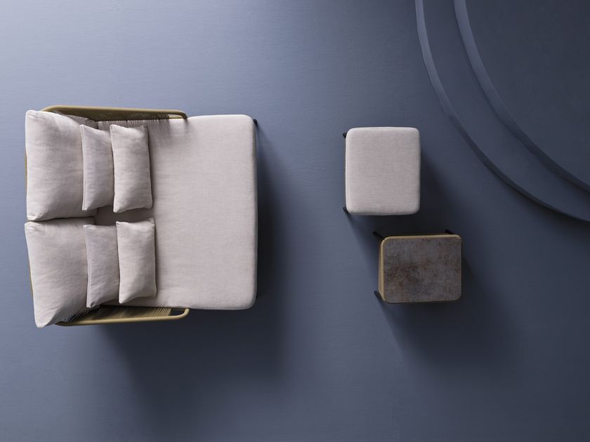CRICKET COMPACT Synthetic fibre garden bed By Varaschin | design Anki Gneib