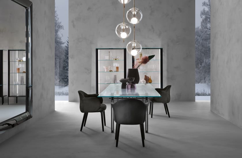 CRISTALINE Table By Fiam Italia | design Marcel Wanders Studio