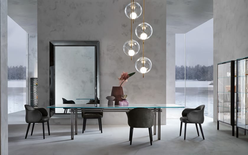 CRISTALINE Table By Fiam Italia | design Marcel Wanders Studio