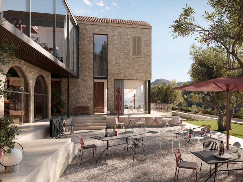 CRONA STEEL | Stool By Brunner design Archirivolto