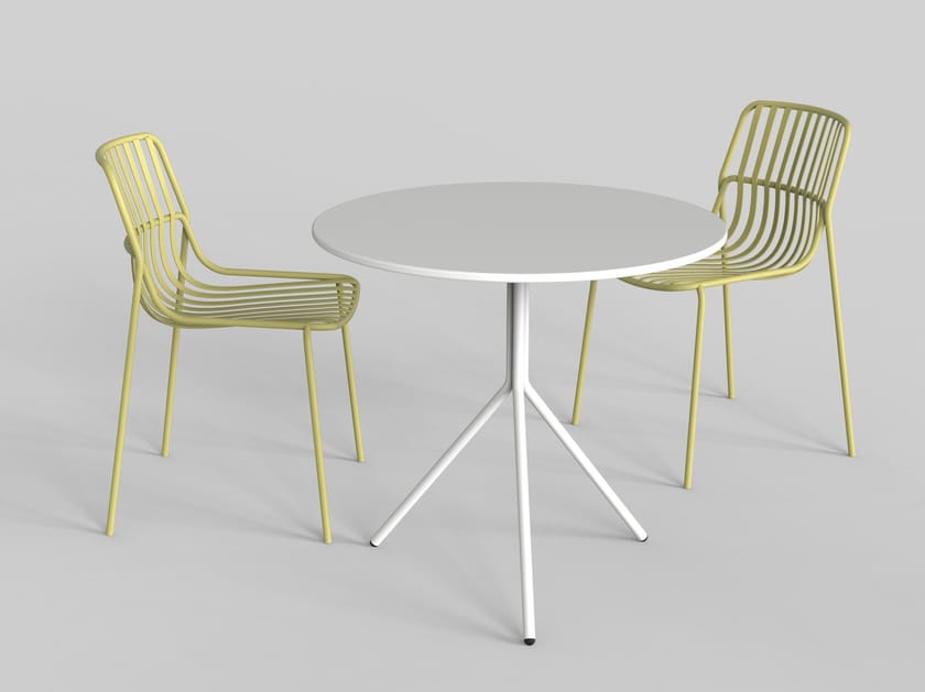 CRONA STEEL | Round table By Brunner design Archirivolto