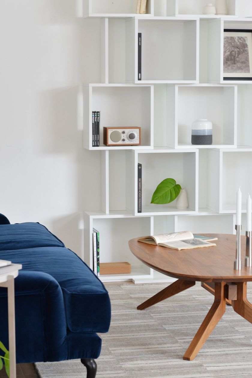 CROSS Oval oak coffee table By Case | design Matthew Hilton