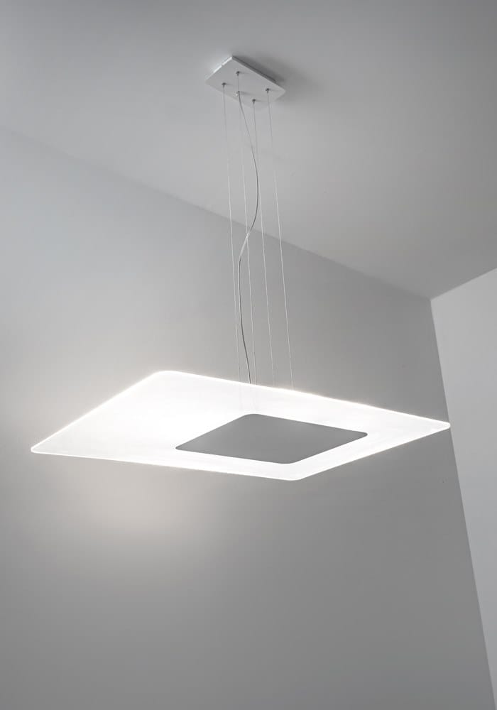 CRYSTAL Luminária pendente LED de alumínio By Rossini Illuminazione