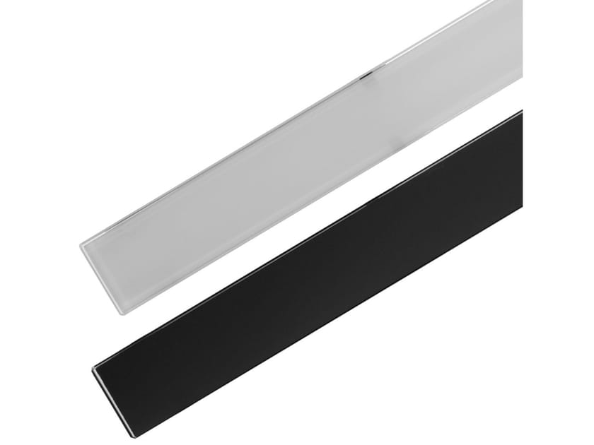 Rigole de douche en acier inoxydable CRYSTAL By Redi