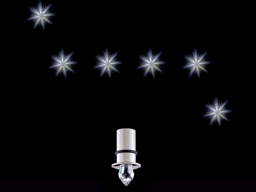 Contemporary style LED ceiling crystal spotlight with Swarovski ...