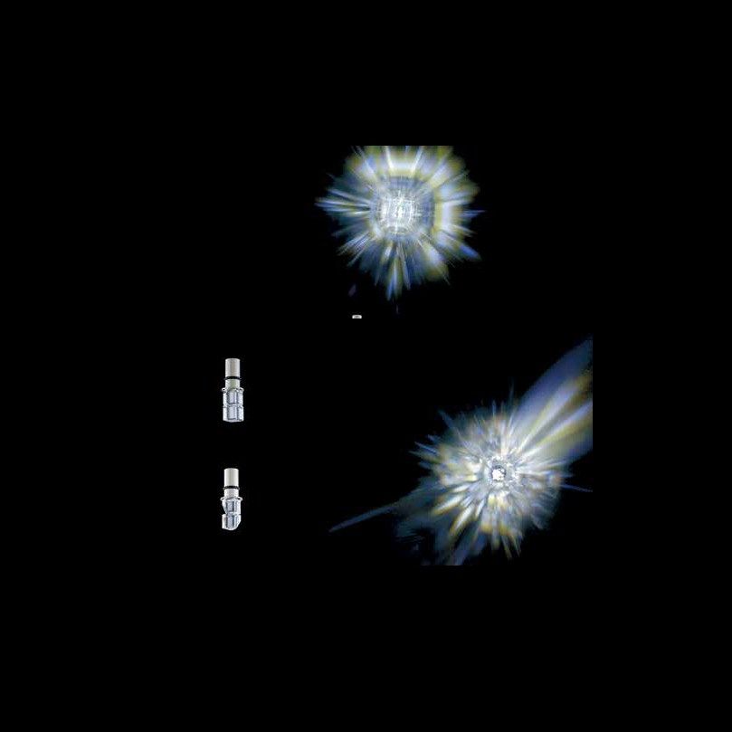 Contemporary style LED ceiling crystal spotlight with Swarovski ...