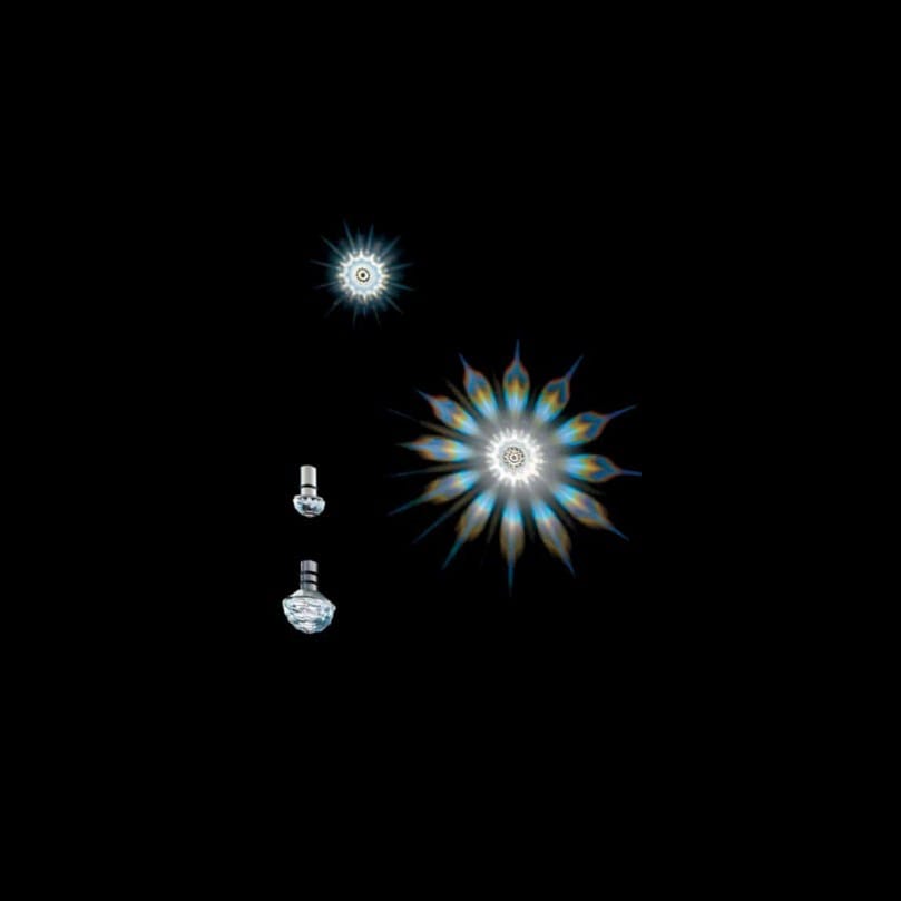 Contemporary style LED ceiling crystal spotlight with Swarovski ...