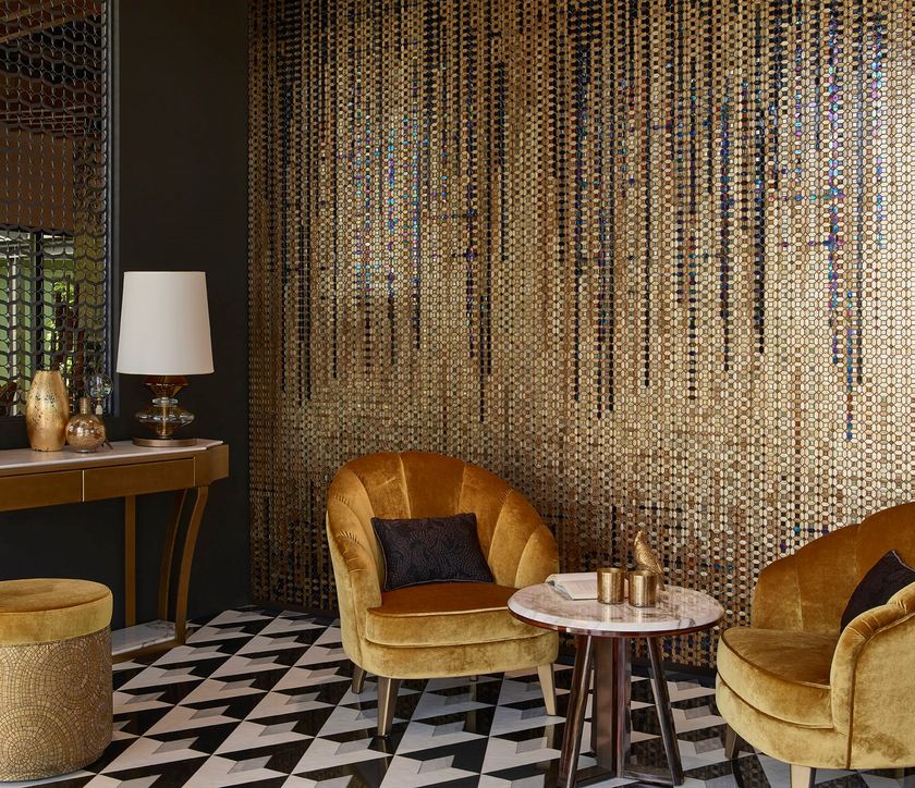 Mosaico in vetro CRYSTAL By Sicis