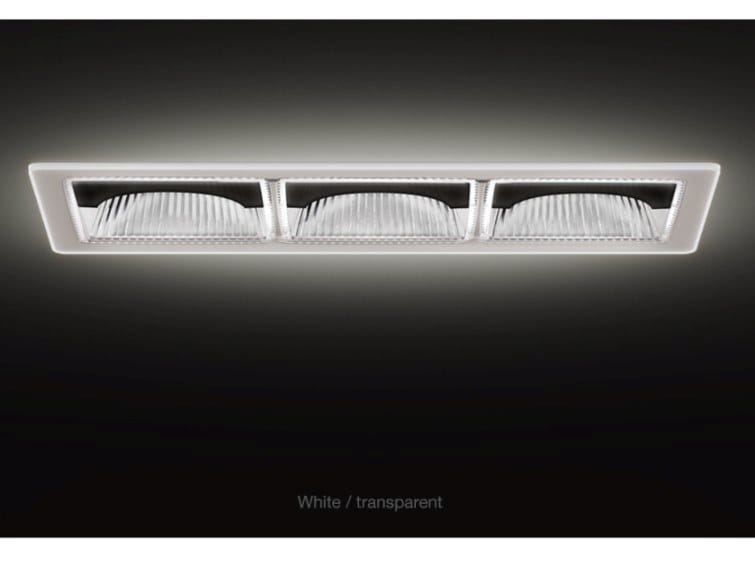 CRYSTAL LED multiple extruded aluminium wall washer By iGuzzini