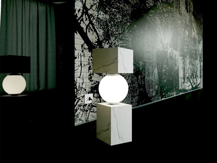 CS Marble floor lamp By Dimarmo | design sid&sign