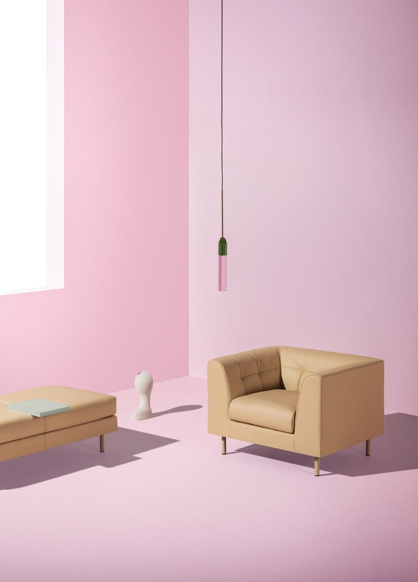 CUBE Upholstered bench By Luxy