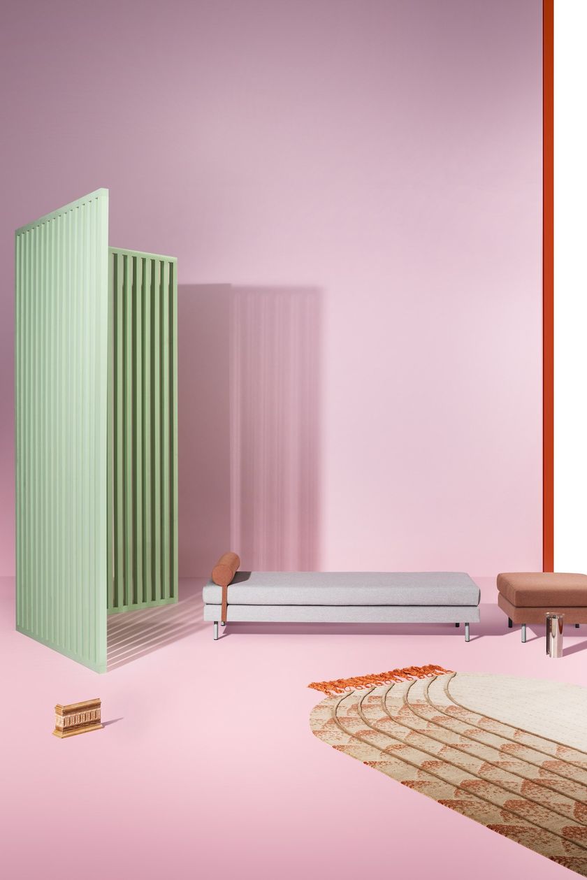 CUBE Upholstered bench By Luxy