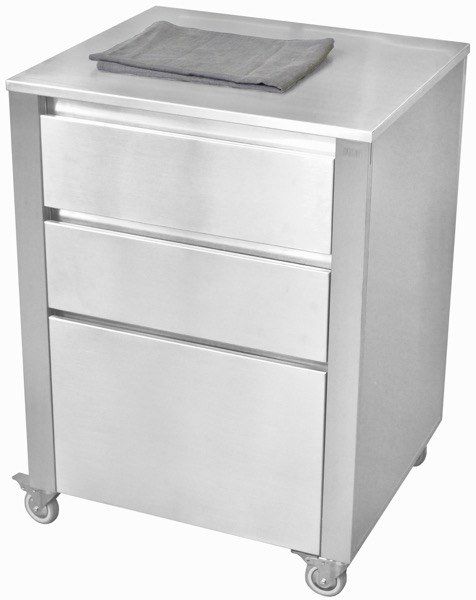 CUN CONTAINER Stainless steel kitchen unit By JOKODOMUS