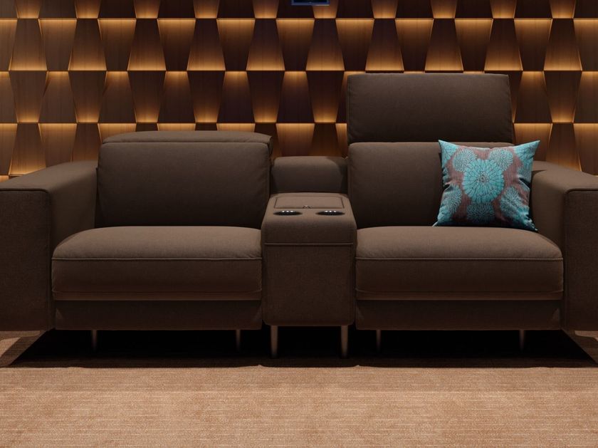 CUPELLO KINO 2 seater fabric sofa By Sofanella