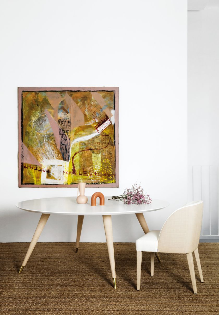 CUPERTINO DINNER table By DOM Edizioni design Domenico Mula