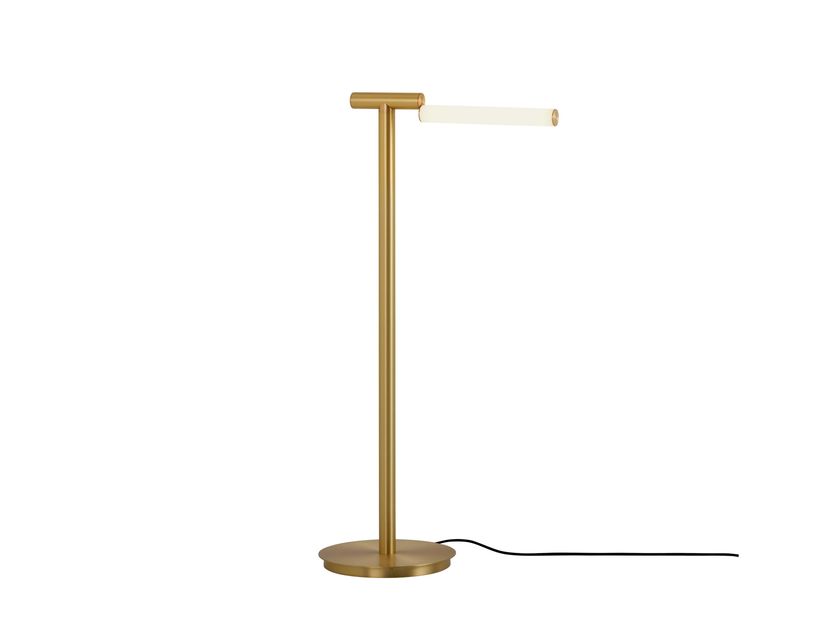 Lampada da terra a LED in ottone SIGNAL PIVOT - CVL Luminaires ...