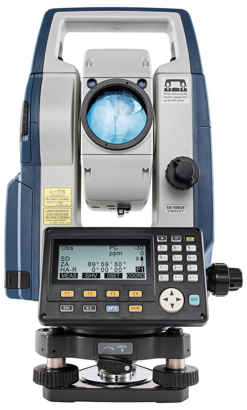 Instrument for topographic and geodetic survey CX-100LN series By NOVATEST