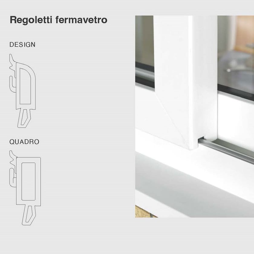 IN-LINE PVC sliding window By Caiframe