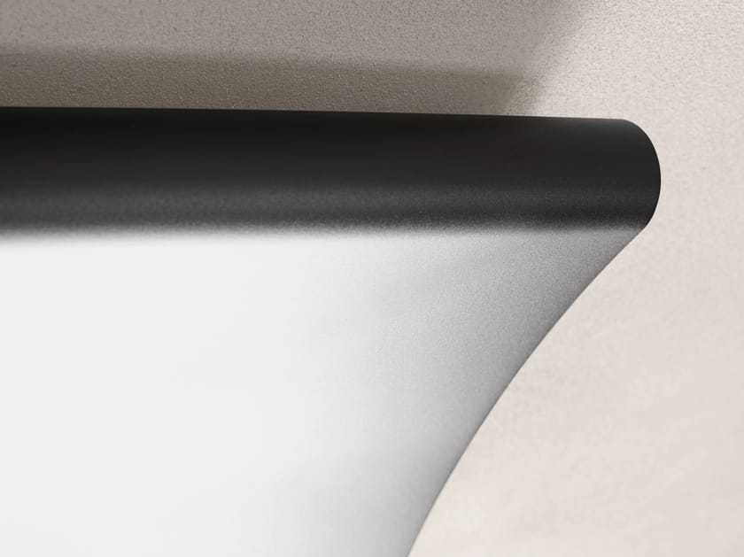 BENT Horizontal aluminium panel radiator By Caleido | design Alessandro ...