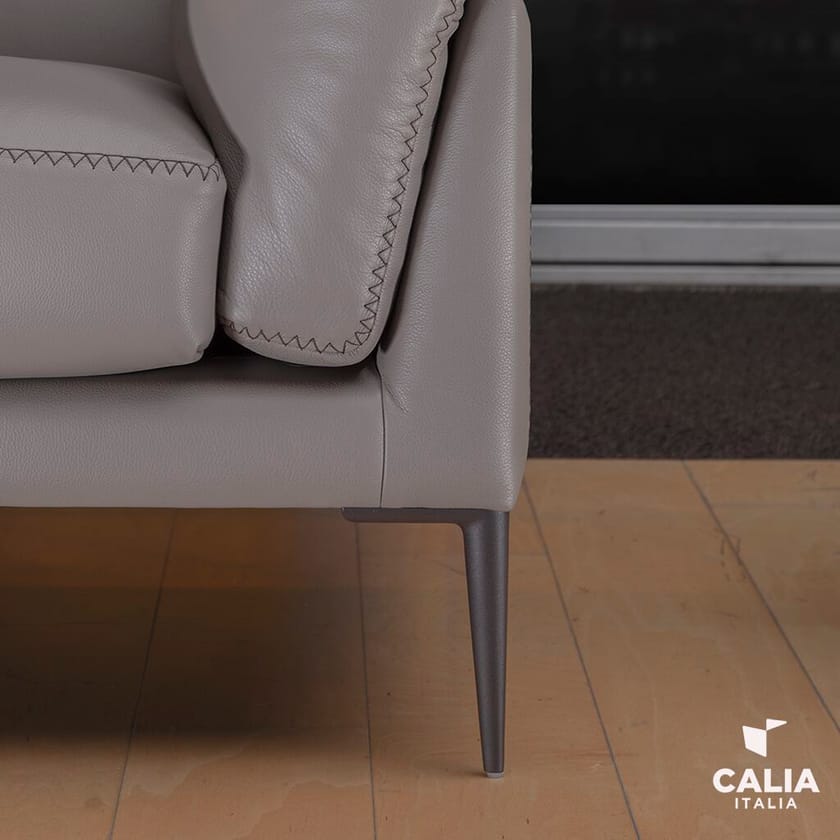 ELISIR 3 seater leather sofa By Calia Italia