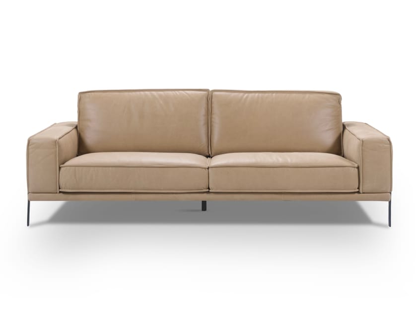 TOP 3 seater leather sofa By Calia Italia