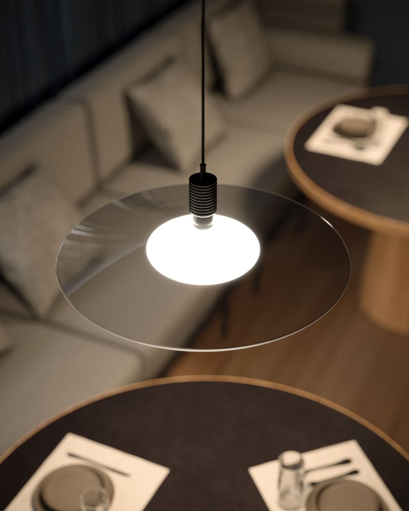 HYDRA LED glass pendant lamp By Cangini & Tucci