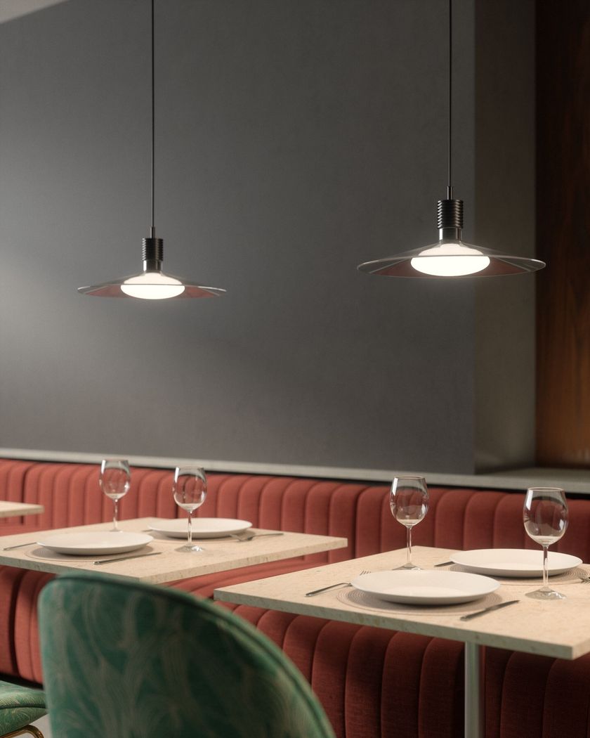 HYDRA LED glass pendant lamp By Cangini & Tucci