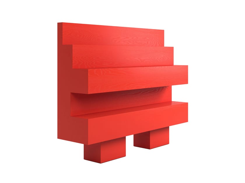 RED BOOKCASE Bookcase By Cappellini