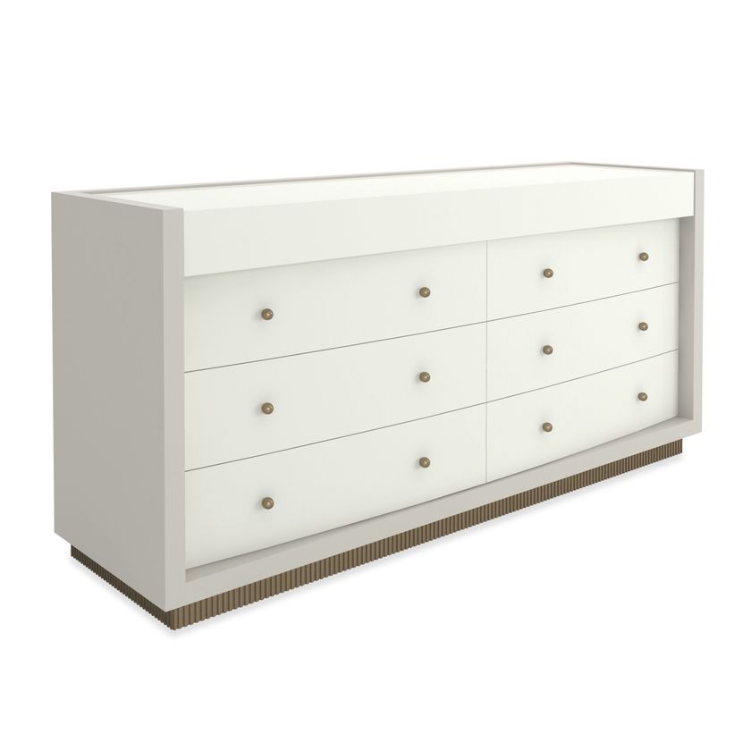 CALAIS Wooden chest of drawers By Caracole