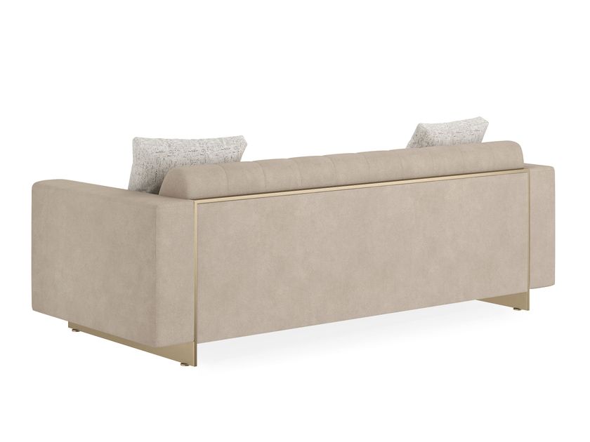 WELL BALANCED 3 seater fabric sofa By Caracole