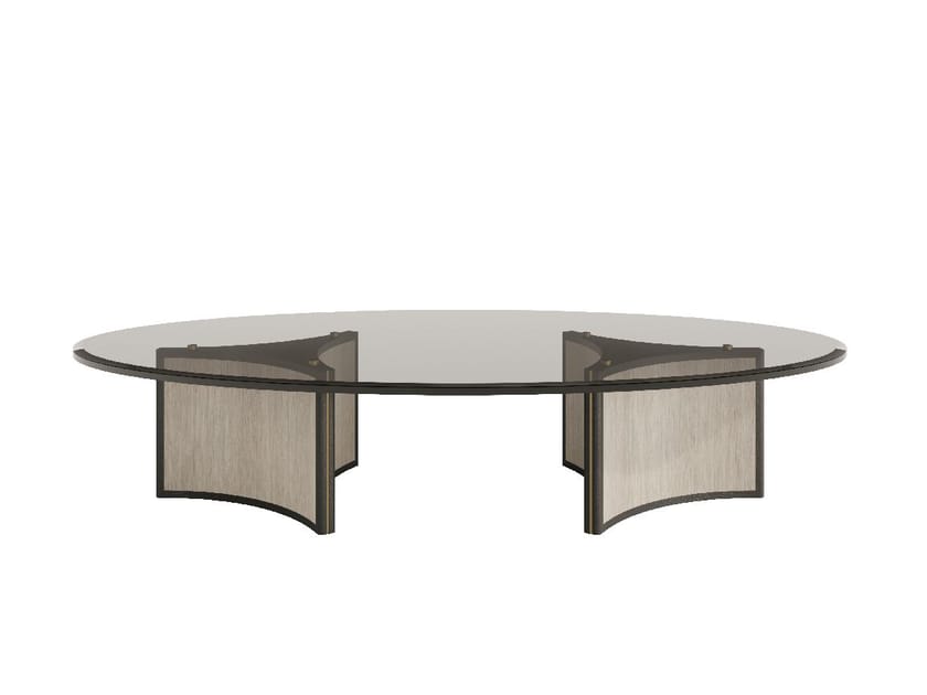 AURA OVAL II Coffee table By Casa Magna