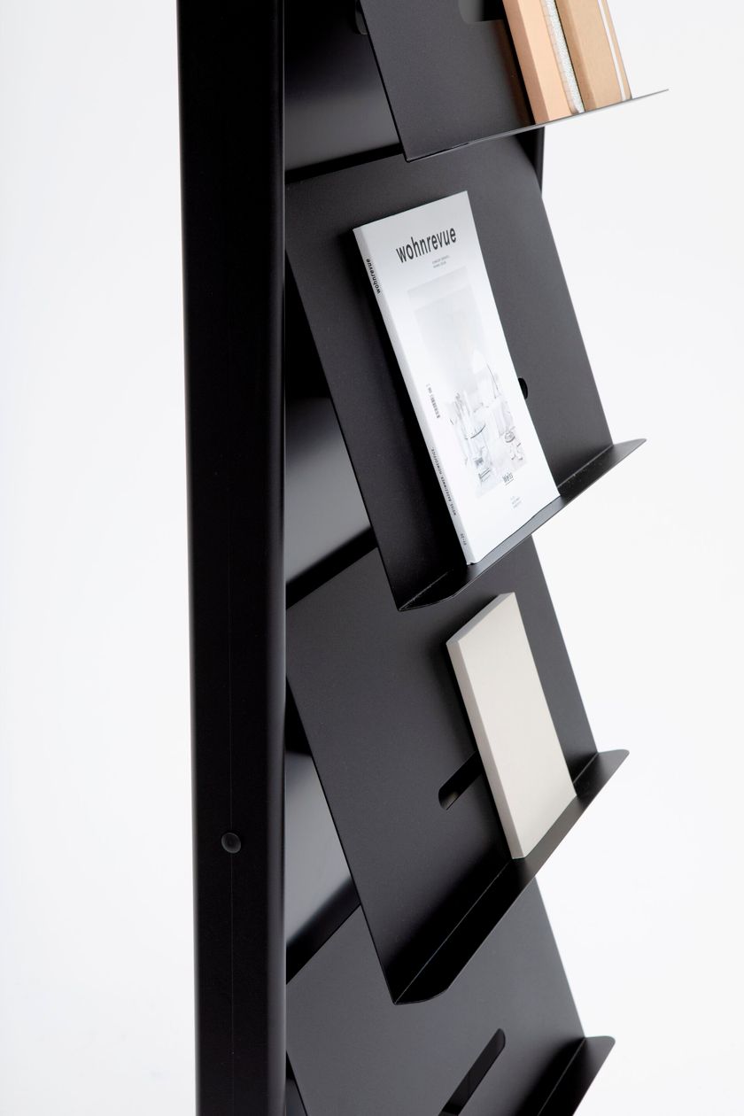 ROUND20 ALU Magazine rack By Cascando