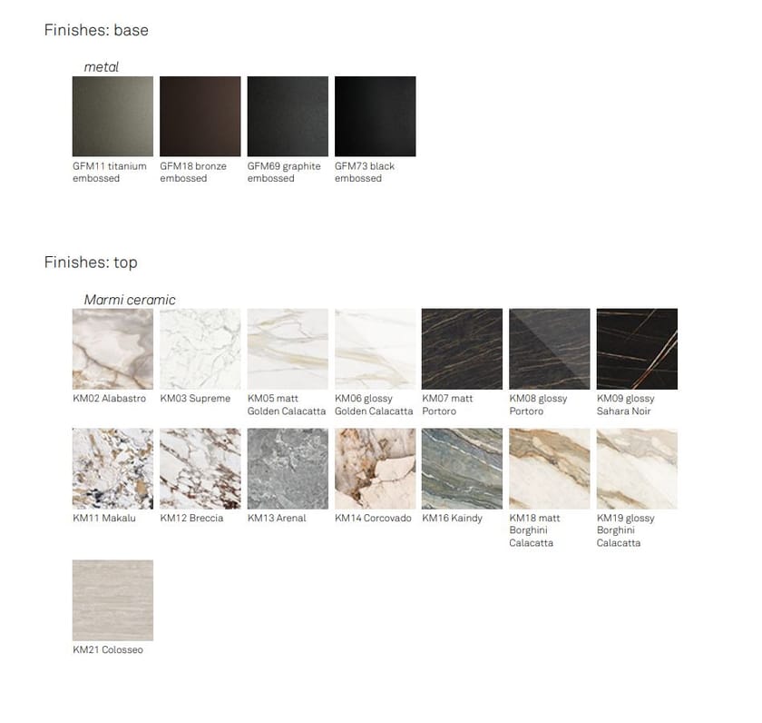 ATLANTIS KERAMIK Table By Cattelan Italia