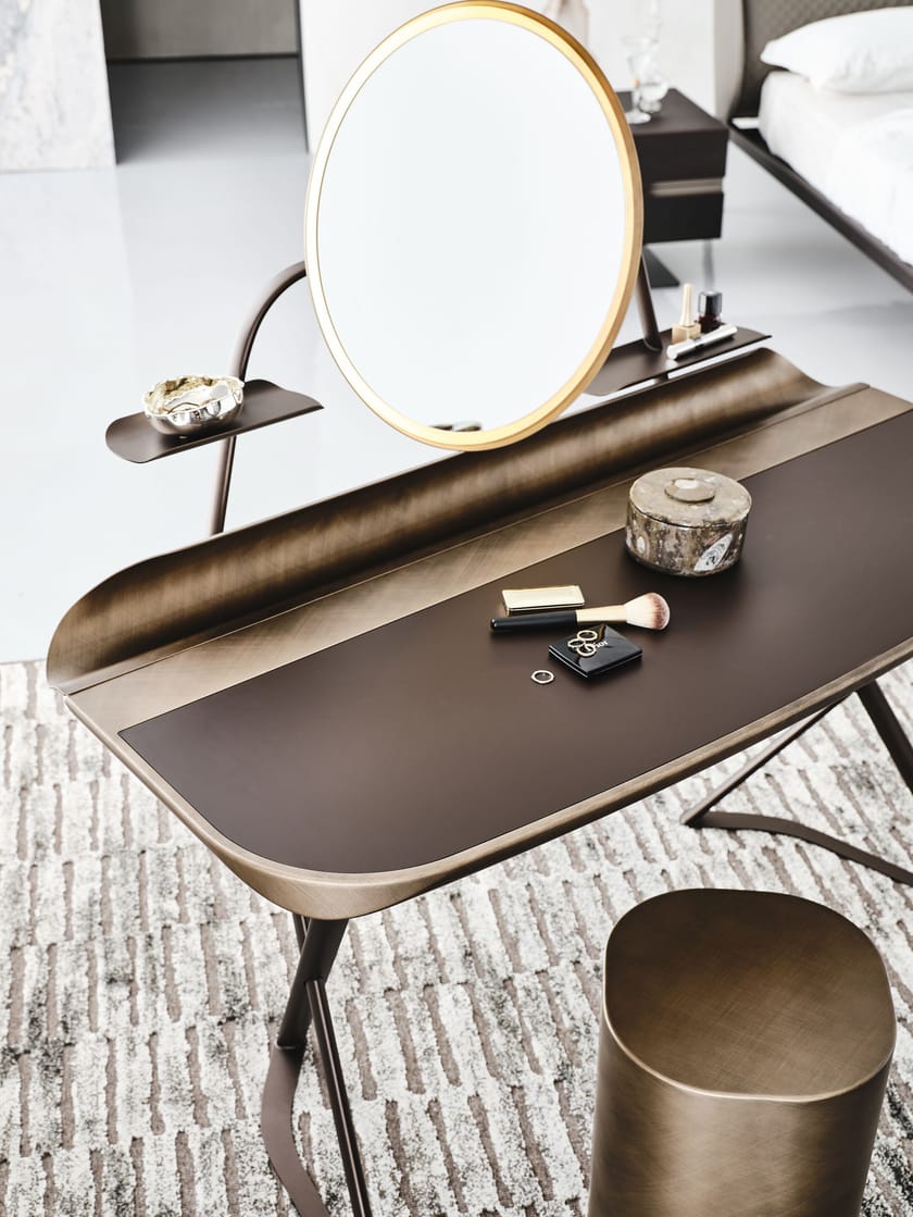 COCOON TROUSSE LEATHER Dressing table By Cattelan Italia