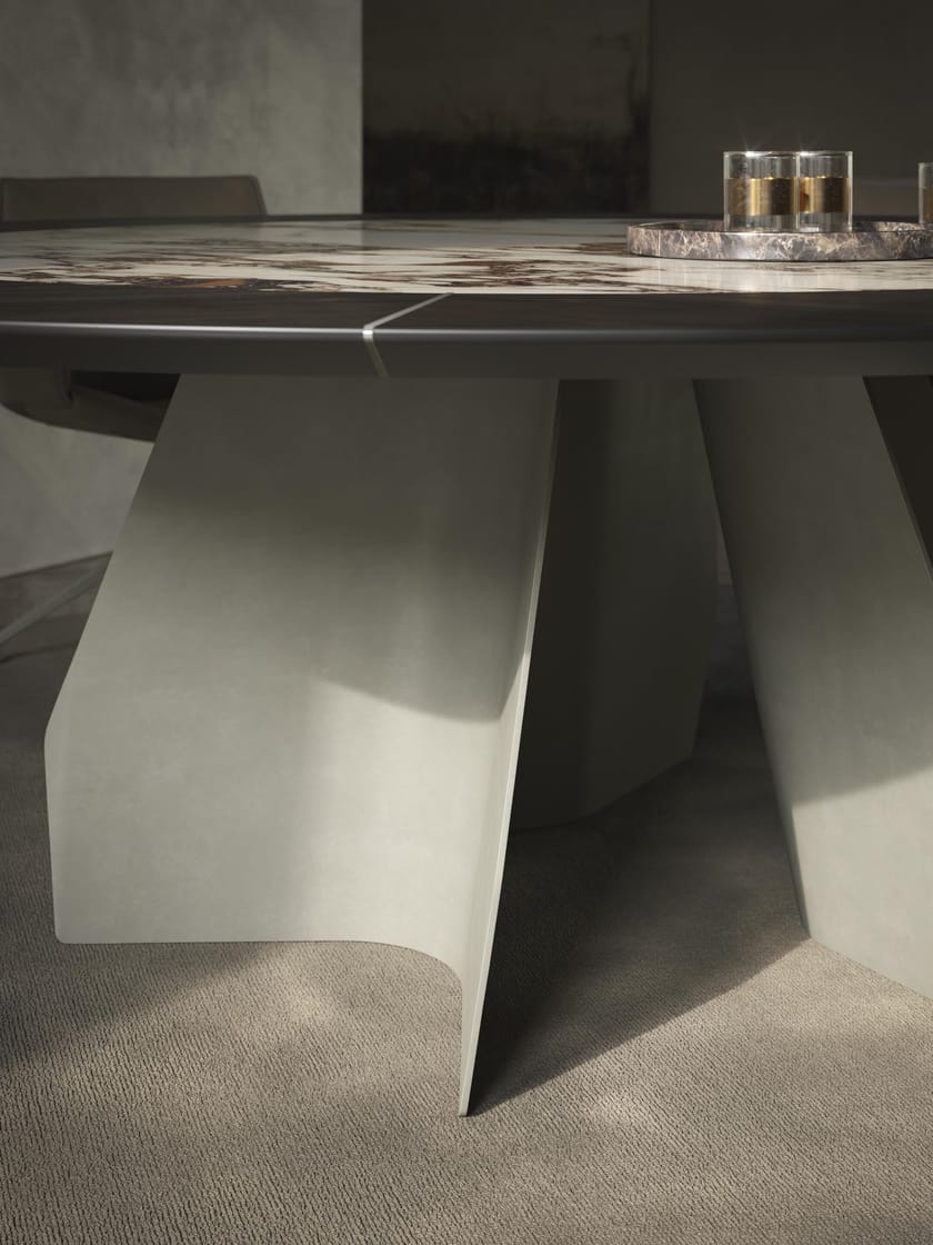 SENATOR KER-WOOD ROUND Table By Cattelan Italia