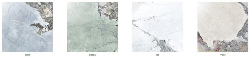 INVISIBLE Porcelain stoneware wall/floor tiles with marble effect By ...