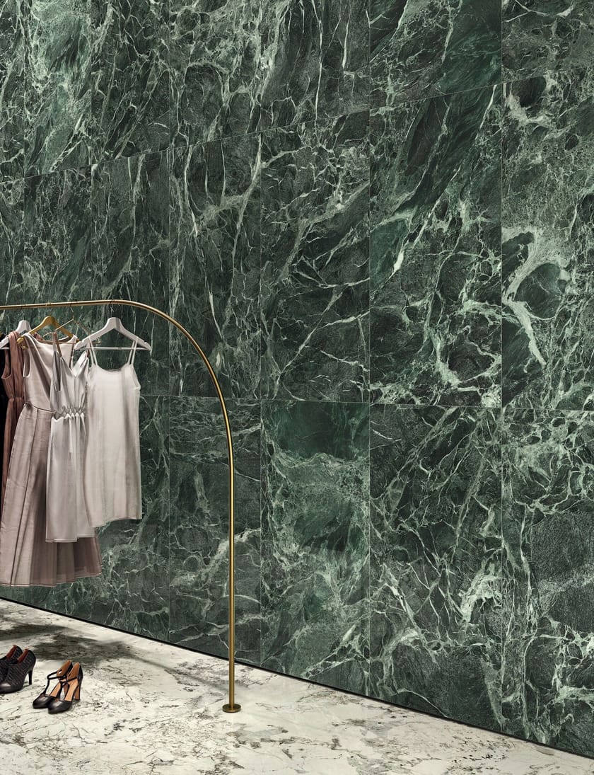 Pavimento/rivestimento in gres porcellanato effetto marmo ANIMA WONDER FOREST - Ceramiche Caesar ...