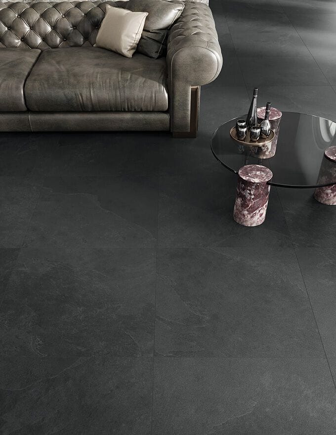 SLAB2 DARK Pavimento By Ceramiche Caesar
