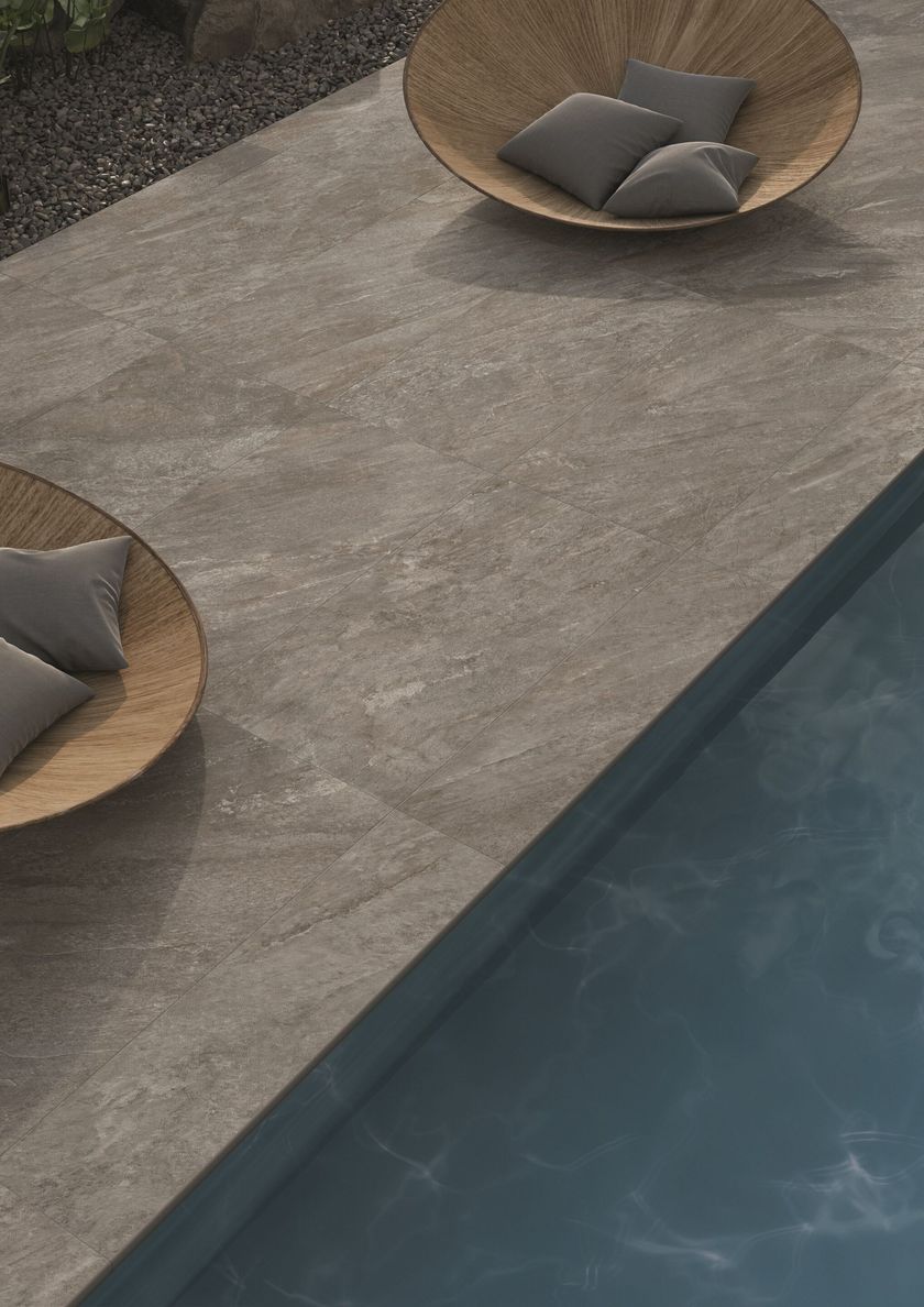 QUARTZ ESSENCE BURNT Indoor/outdoor porcelain stoneware wall/floor ...