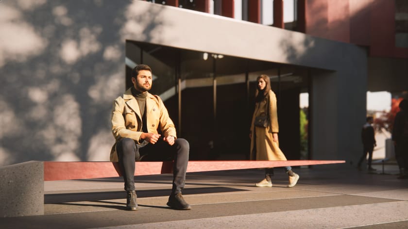 Rendering, texture, lighting design ENSCAPE - Chaos - Edilportale