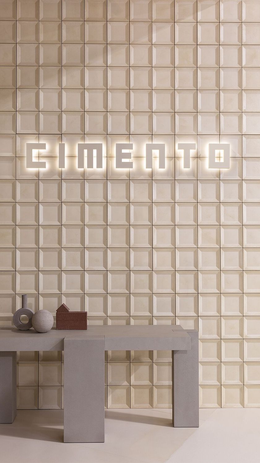 CANTON 3D Wall Cladding By Cimento