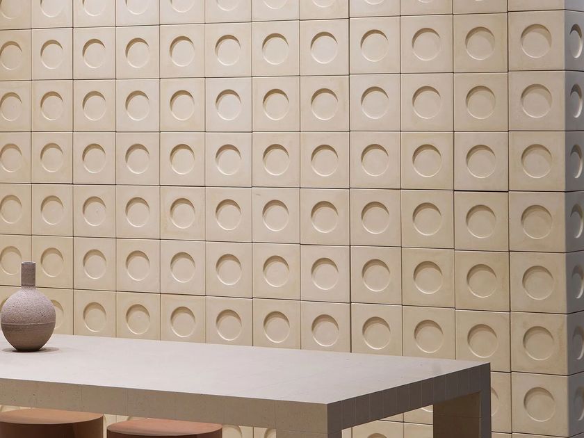 TONDO 3D Wall Cladding By Cimento