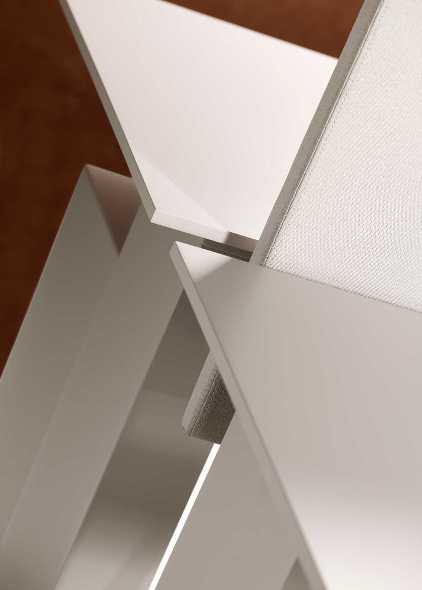 BRIDGE Height-adjustable multiple office desk with sound absorbing ...