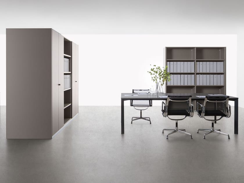 PROGRAMMA 3 Modular freestanding office shelving By Citterio