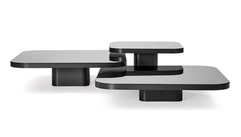 BOW COFFEE TABLE NO. 1 - BLACK Coffee table By ClassiCon | design ...